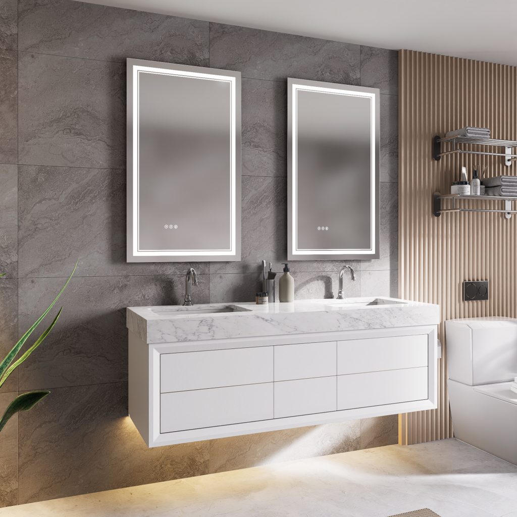 Framed Lighted Mirrors – BELLO
